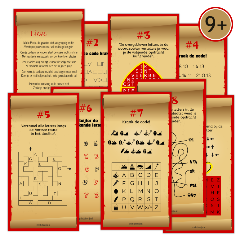 Sinterklaas Printables - Print je Feestje