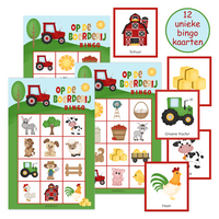 Kinderbingo printen voor kinderfeestje - Print je Feestje